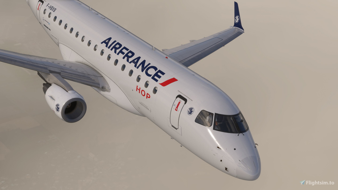 FSS Embraer 170 AIR FRANCE / HOP livery [F-HBXB] for Microsoft Flight ...