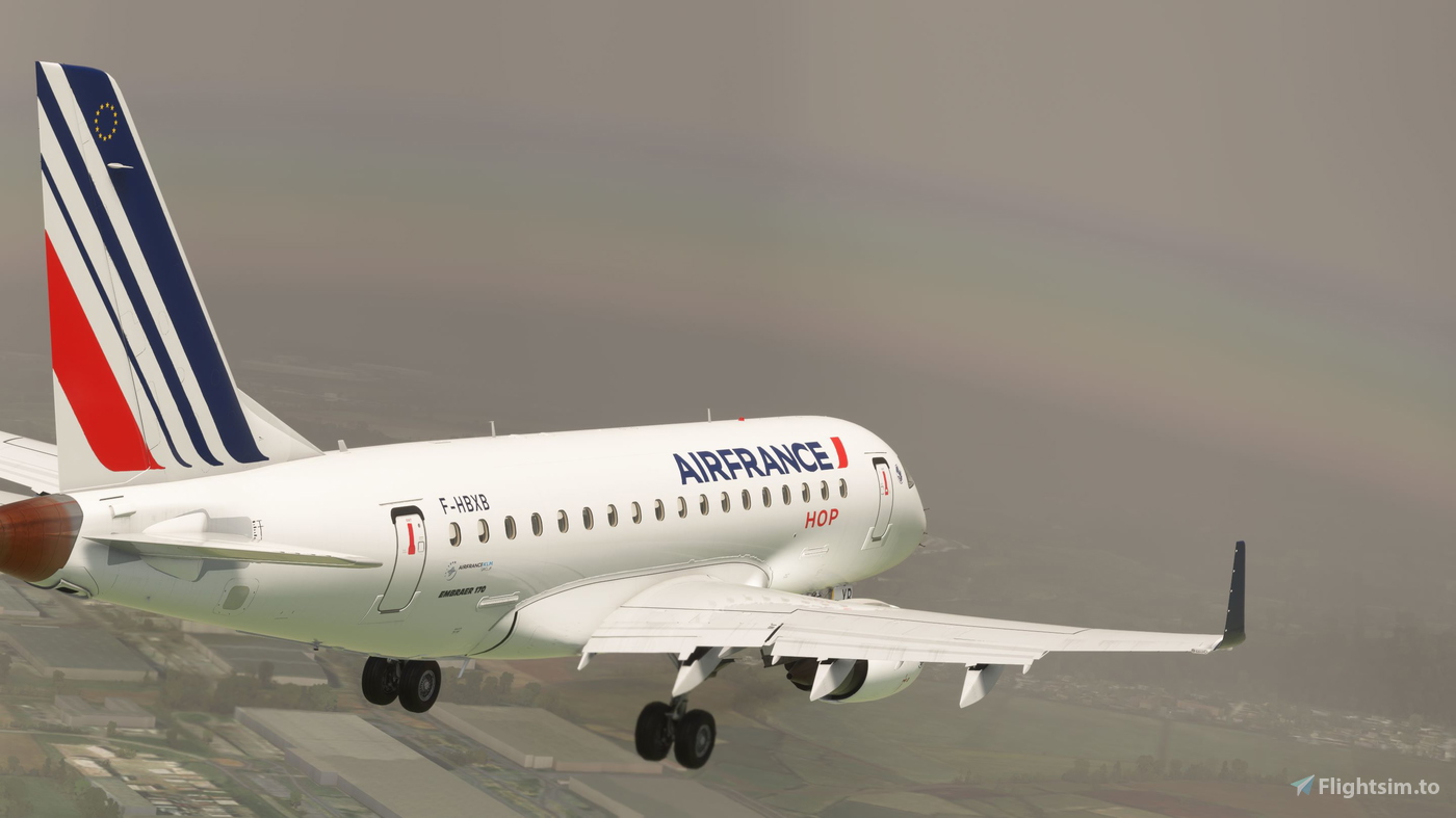 FSS Embraer 170 AIR FRANCE / HOP livery [F-HBXB] for Microsoft Flight ...