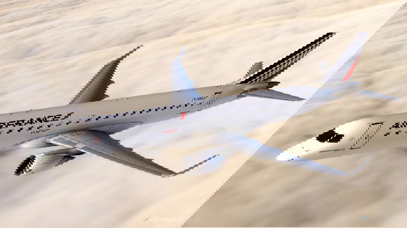 FSS Embraer 190 F-HBLP - AIR FRANCE / HOP livery - 2019 color a oldalon ...