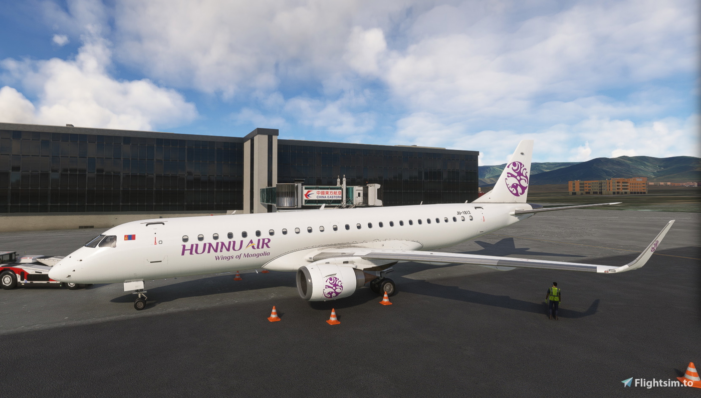 FSS Embraer 190 HunnuAir JU-1812 for Microsoft Flight Simulator | MSFS