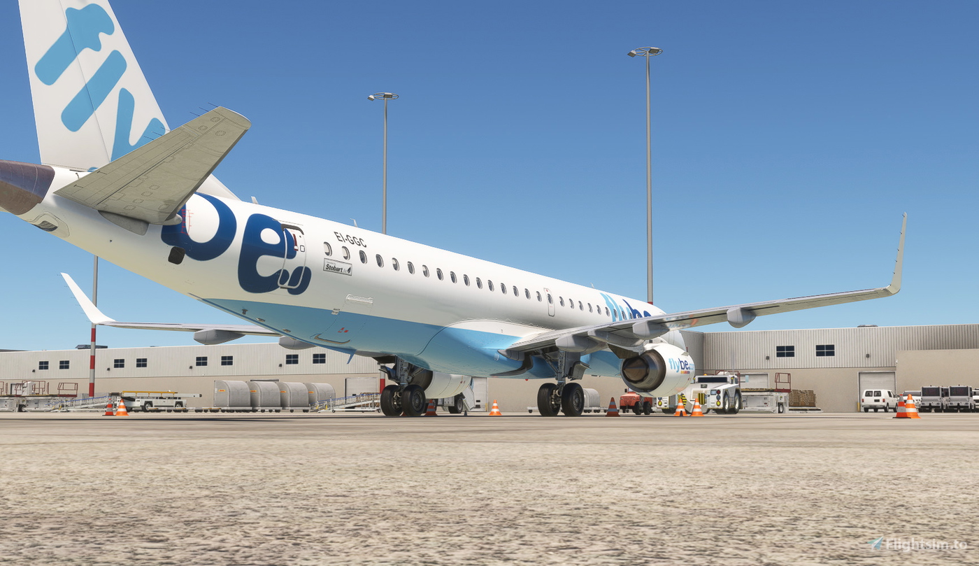 FSS Flybe E195 EI-GGC 3 Pack for Microsoft Flight Simulator | MSFS