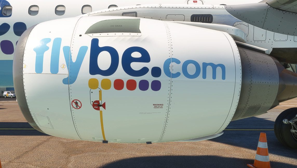 FSS Flybe E195 - G-FBEA - Wings Of The Community pour Microsoft Flight ...
