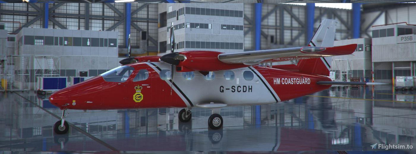 FSS Tecnam P2012 Traveller - UK CoastGuard (fictional) for Microsoft ...