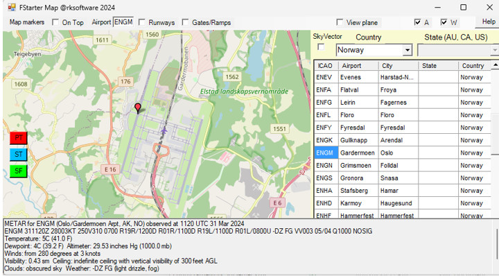 rksoftware - FStarter for Microsoft Flight Simulator | MSFS