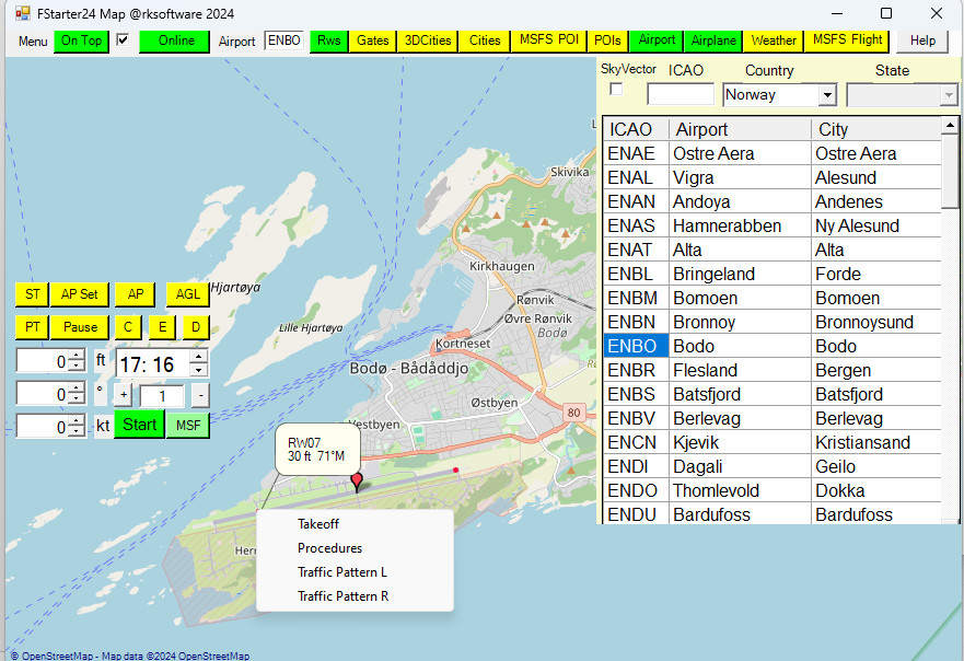 rksoftware - FStarter24 for Microsoft Flight Simulator | MSFS