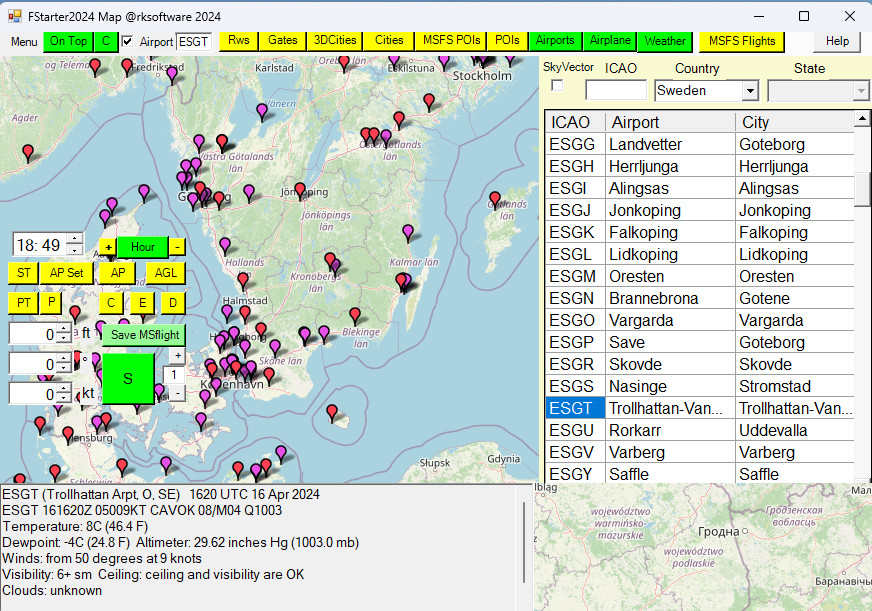 rksoftware - FStarter24 for Microsoft Flight Simulator | MSFS