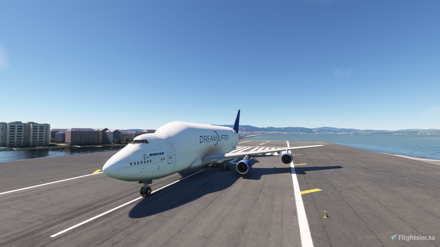 [FSX convert] Boeing 747-400 LCF Dreamlifter (beta) for Microsoft Flight Simulator | MSFS