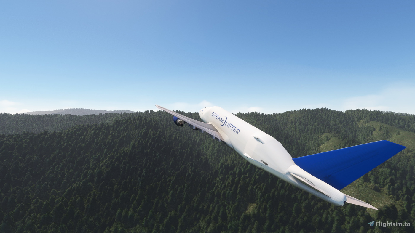 [FSX convert] Boeing 747-400 LCF Dreamlifter (beta) for Microsoft Flight Simulator | MSFS