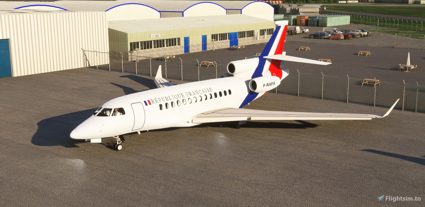 [FSX convert] Dassault Falcon 7X for Microsoft Flight Simulator | MSFS