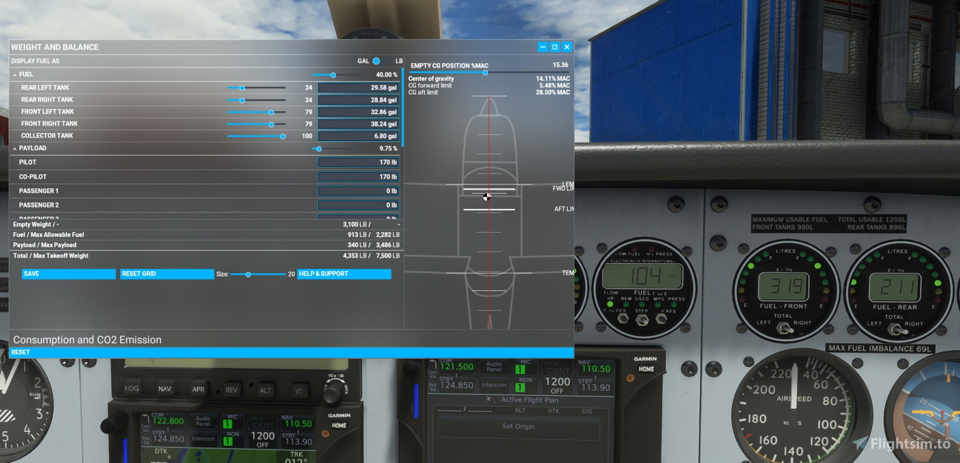 Fuel Fix for Orbx PAC-750 XSTOL for Microsoft Flight Simulator | MSFS