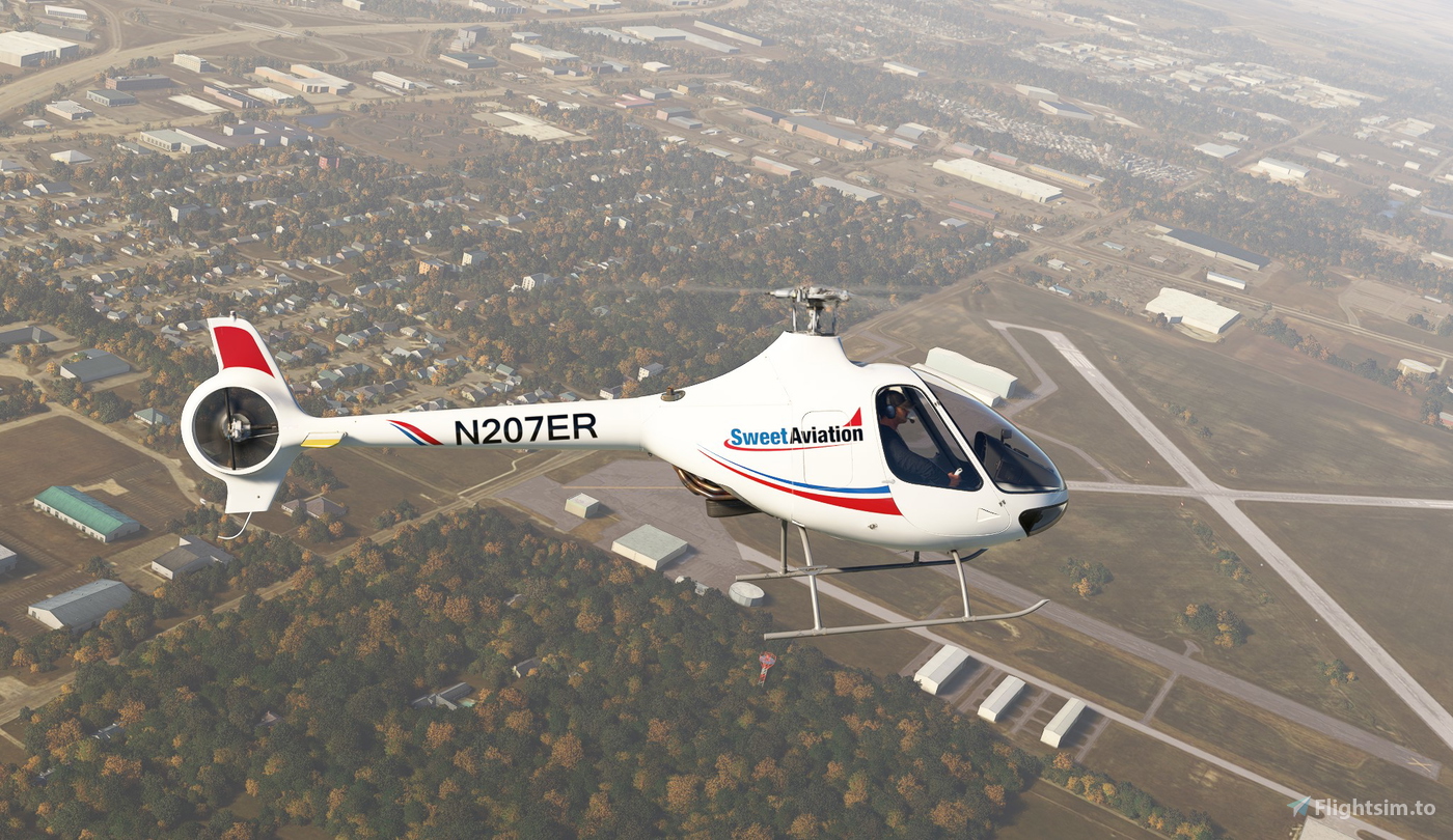 G2 Guimbal SweetAviation livery for Microsoft Flight Simulator | MSFS