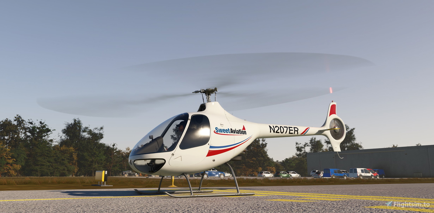 G2 Guimbal SweetAviation livery for Microsoft Flight Simulator | MSFS