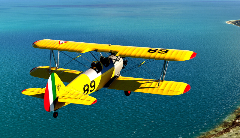 GAS Boeing PT-17 Stearman (Kaydet) Fuerza Aerea Mexicana EPS-89 for ...