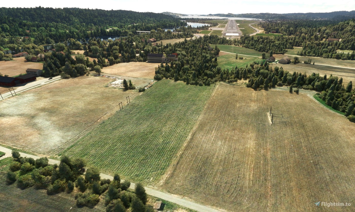 GAYA ENCN Kristiansand Kjevik Payware scenery Improvements for ...