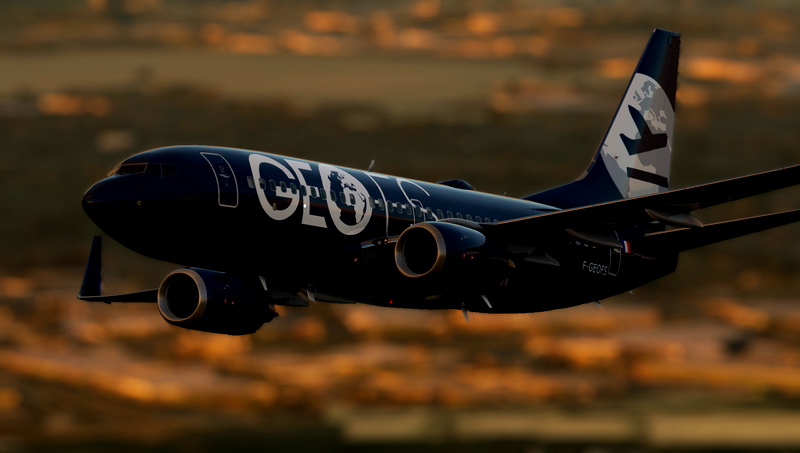 GeoFS | F-GEOFS | PMDG 737-700 for Microsoft Flight Simulator | MSFS