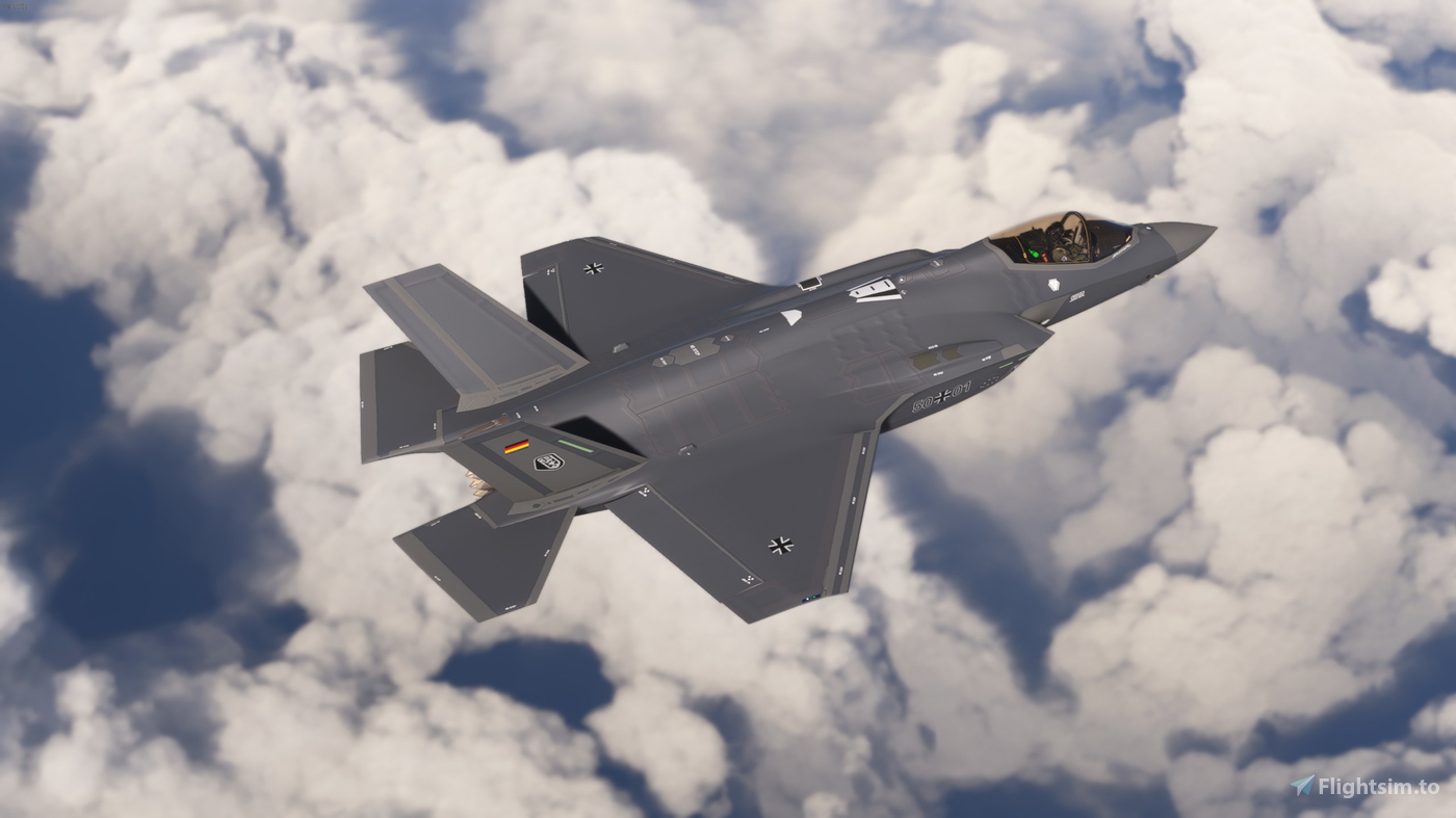 German Air Force (Luftwaffe) | F-35A, F-35B, F-35C Pack for Microsoft ...