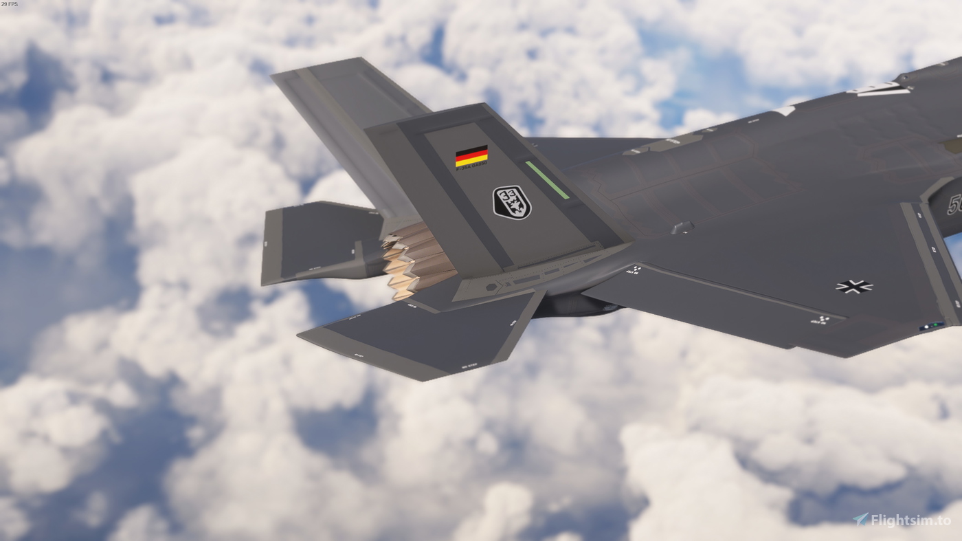 German Air Force (Luftwaffe) | F-35A, F-35B, F-35C Pack for Microsoft ...