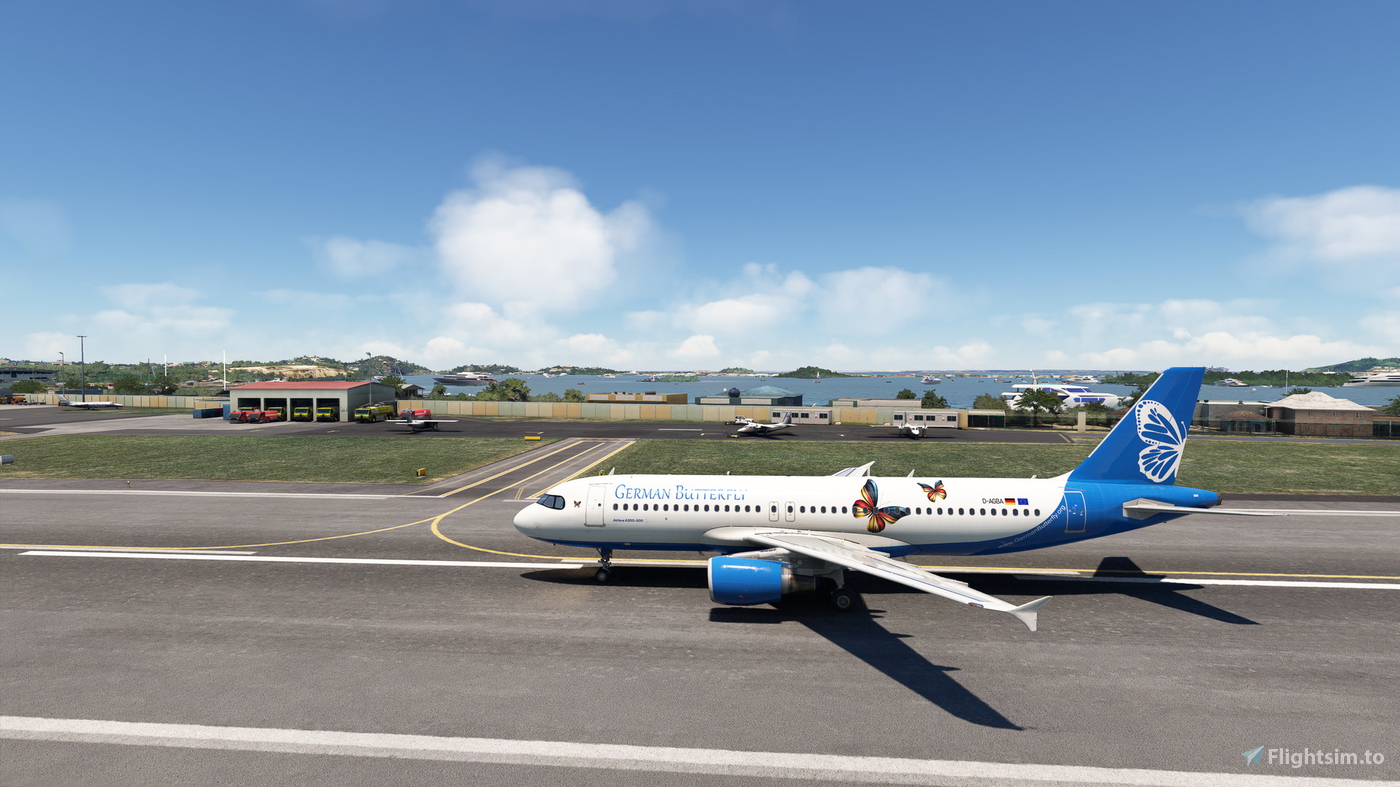 German Butterfly VA Fenix A320-200 for Microsoft Flight Simulator | MSFS