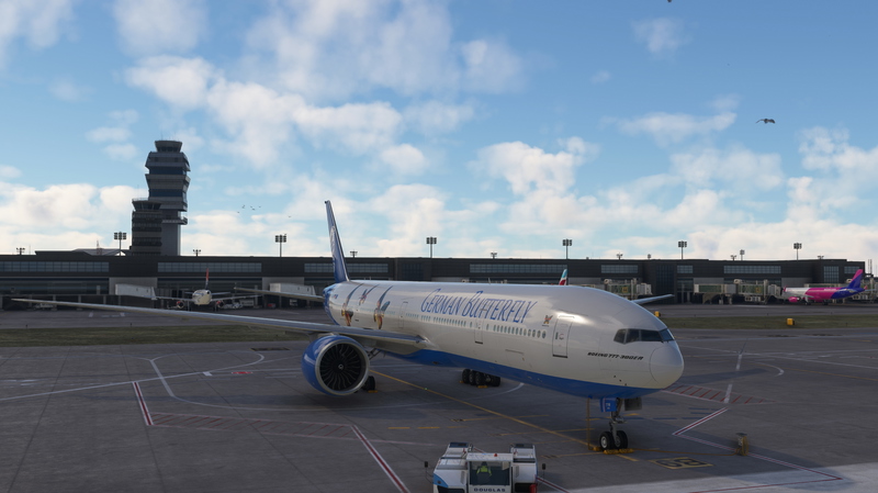 German Butterfly VA PMDG 777-300ER for Microsoft Flight Simulator | MSFS