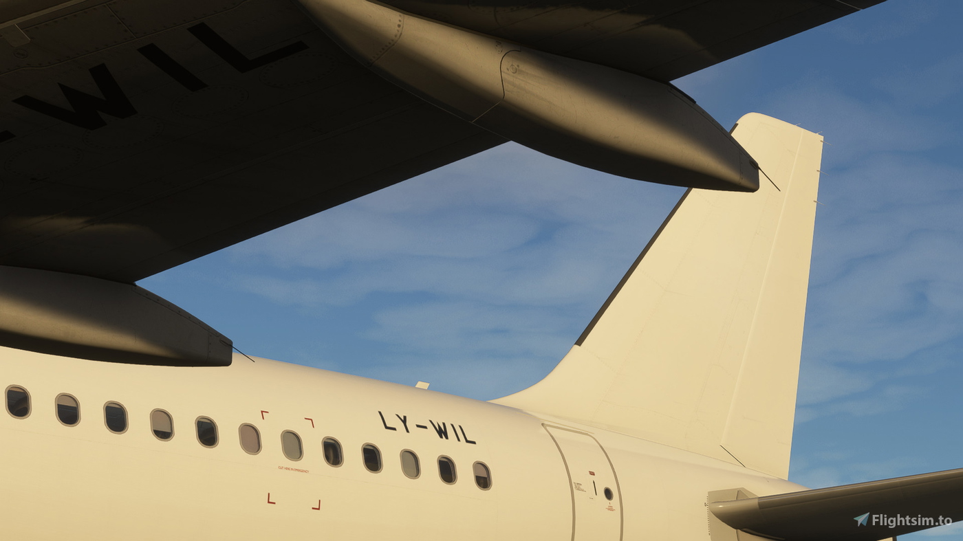 Air Serbia (GetJet) [LY-WIL/LY-MAL] | Fenix A320 | 8K | With Cabin! for ...