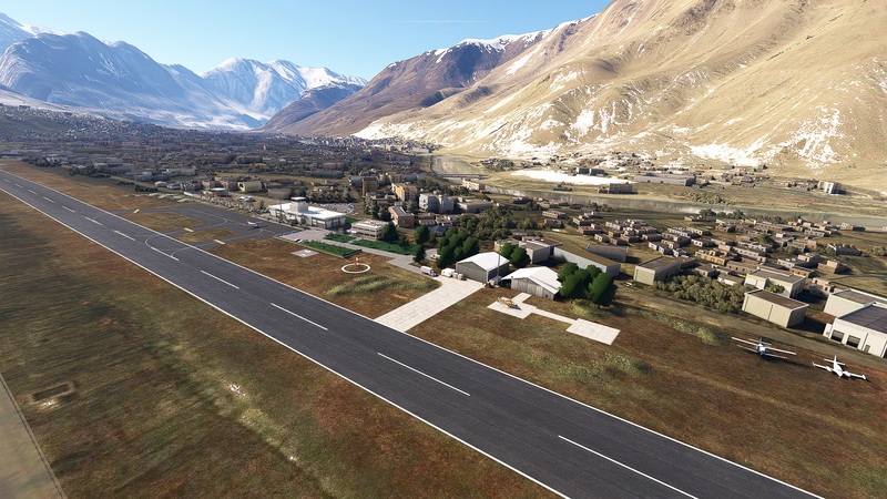 Gilgit Airport Pakistan (OPGT) for Microsoft Flight Simulator | MSFS