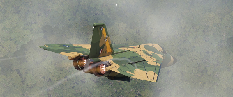 GKS F-111E MSFS RAAF 1 SQN SEA for Microsoft Flight Simulator | MSFS