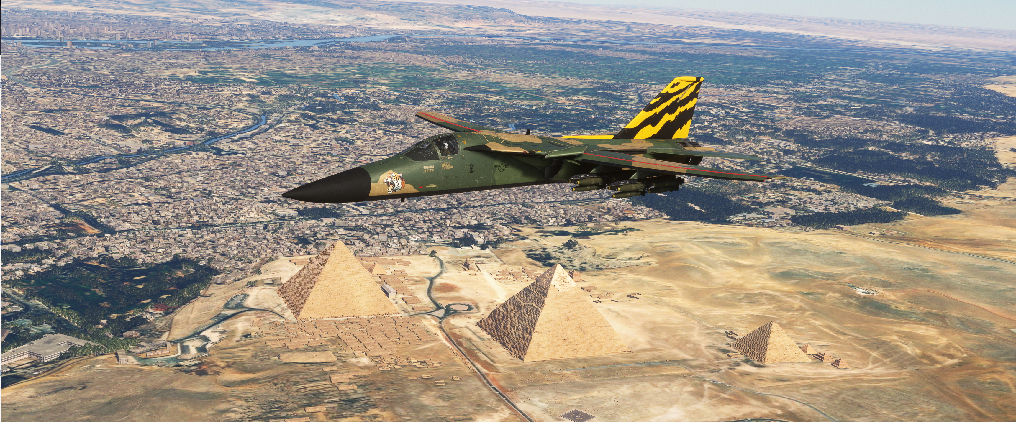 GKS F-111E MSFS USAF 79th Tactical Fighter Squadron Tiger Tail - MSFS ...