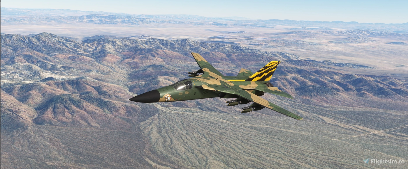 GKS F-111E MSFS USAF 79th Tactical Fighter Squadron Tiger Tail for ...