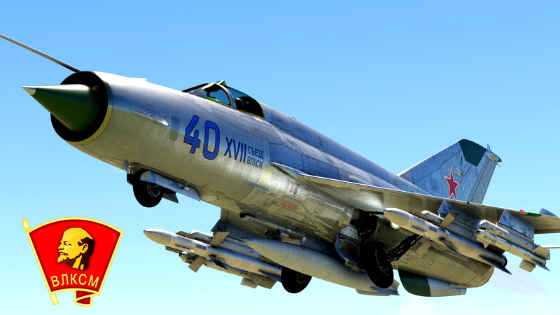 MiG-21Bis Fishbed Liveries for Microsoft Flight Simulator | MSFS