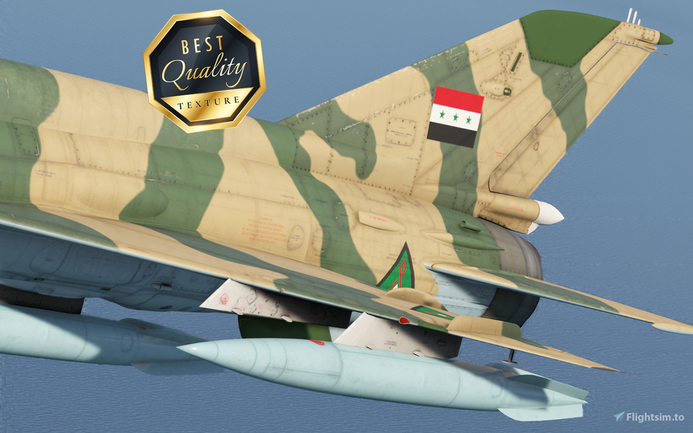 GKS MIG-21BIS Iraqi Air Force, Desert Storm for Microsoft Flight ...
