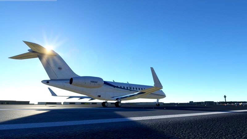 Global 6000 Corporate Pilot N80AK for Microsoft Flight Simulator | MSFS
