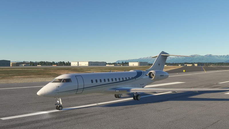 Global 6000 Corporate Pilot N80AK for Microsoft Flight Simulator | MSFS