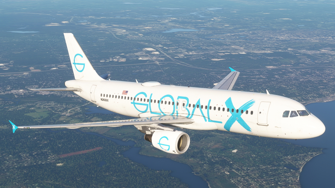 Global X Airlines N282GX for Microsoft Flight Simulator | MSFS