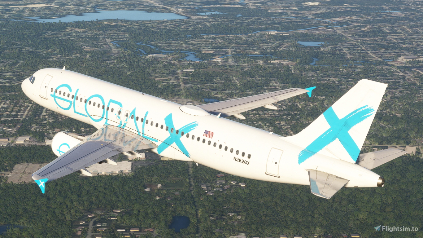 Global X Airlines N282GX for Microsoft Flight Simulator | MSFS