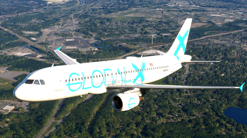 Global X Airlines N282GX for Microsoft Flight Simulator | MSFS