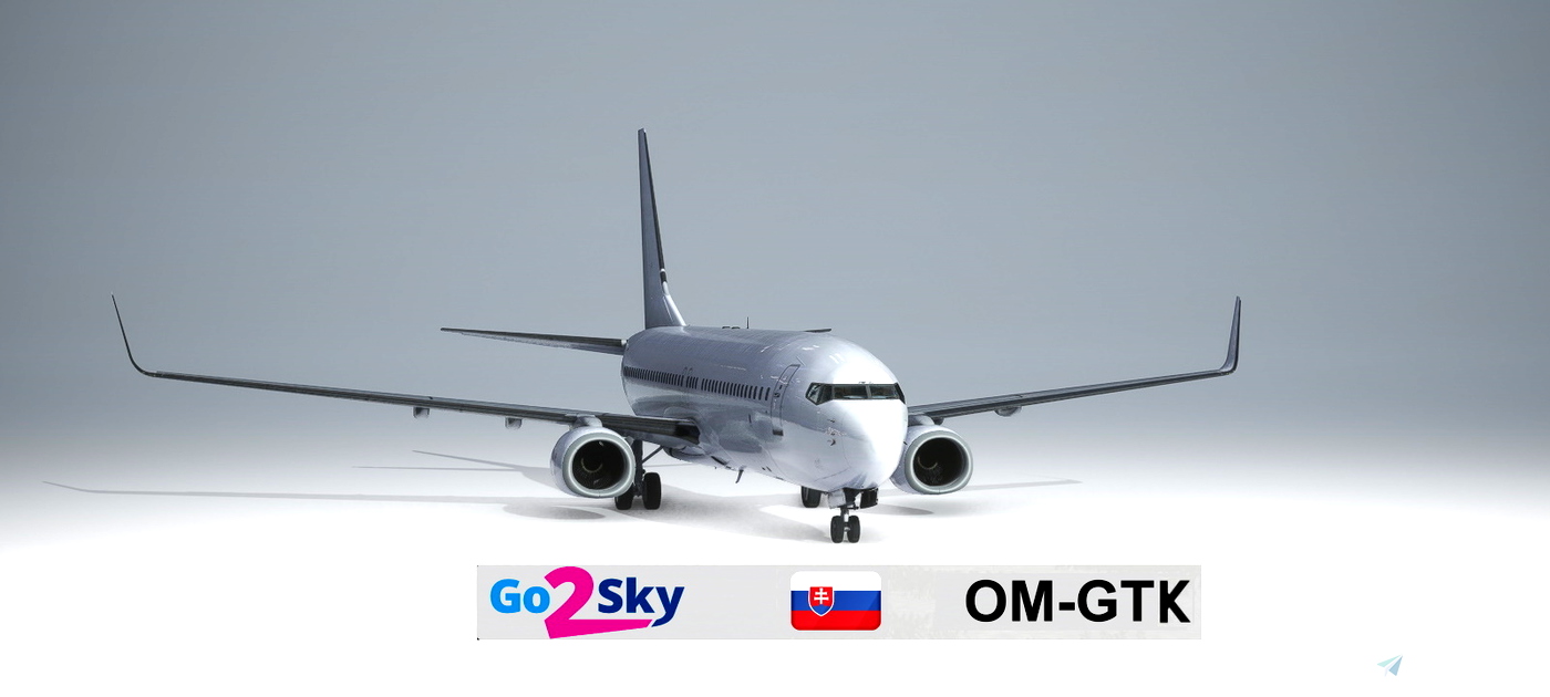 Go2Sky B738 PMDG NG3 OM-GTK for Microsoft Flight Simulator | MSFS