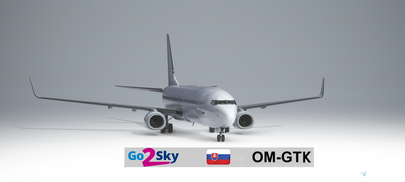 Go2Sky B738 PMDG NG3 OM-GTK for Microsoft Flight Simulator | MSFS