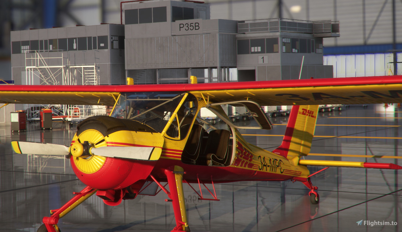 Got Friends PZL-104 Wilga DHL / 3A-MPC for Microsoft Flight Simulator ...