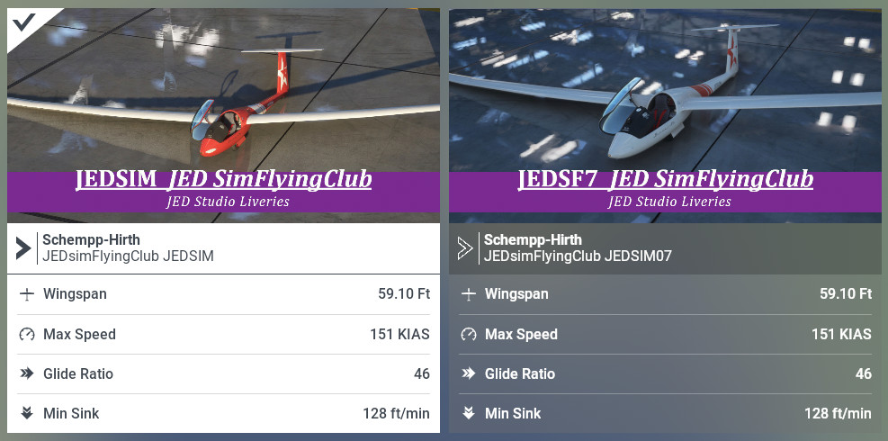 GotFriends Discus-2c JedsimflyingClub for Microsoft Flight Simulator | MSFS