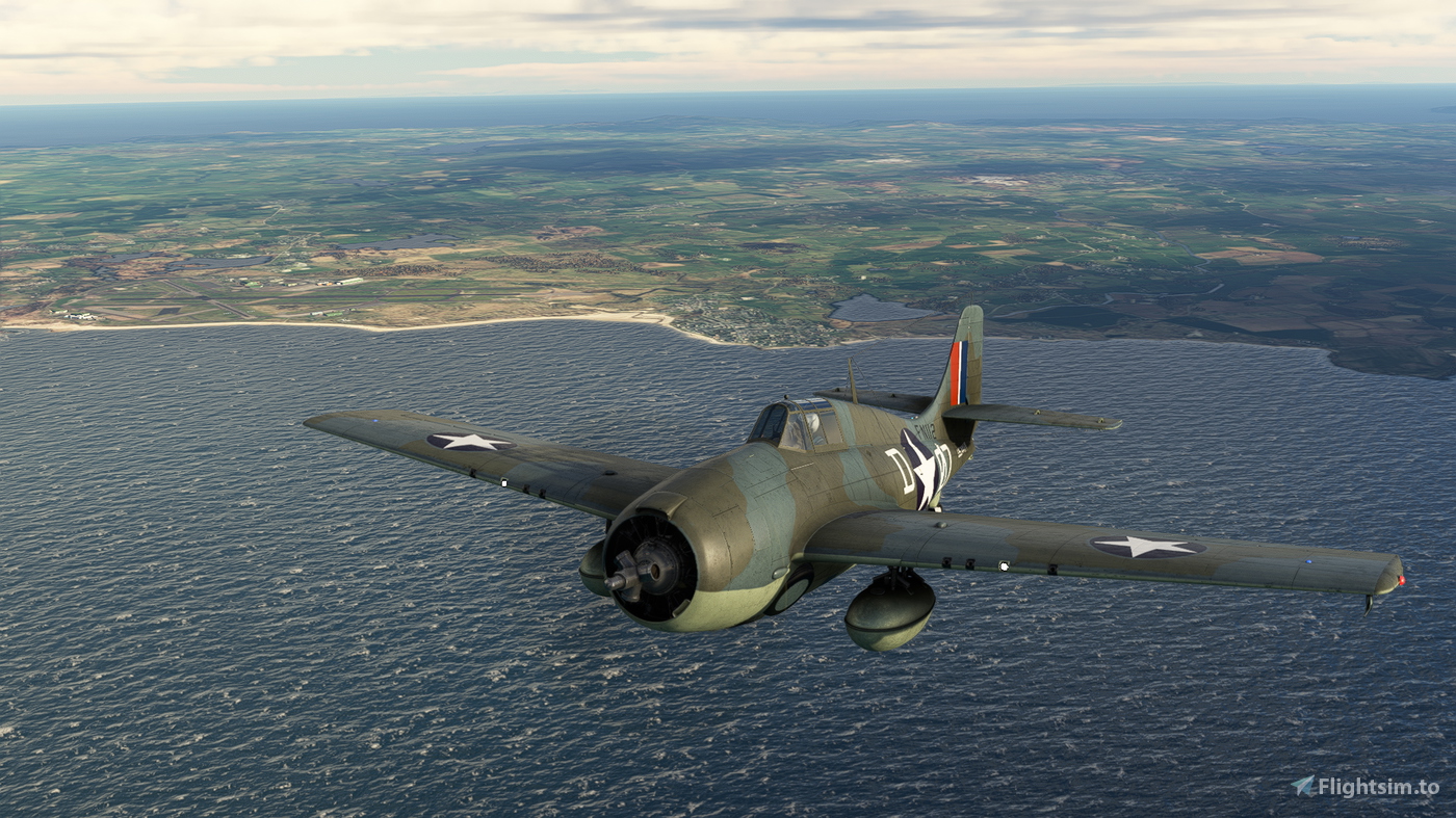 GotFriends F4F-4 Wildcat - FAA No.888NAS for Microsoft Flight Simulator ...