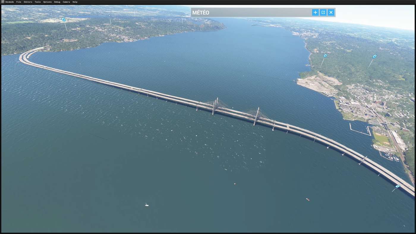Governor Mario M. Cuomo Bridge NY para Microsoft Flight Simulator | MSFS