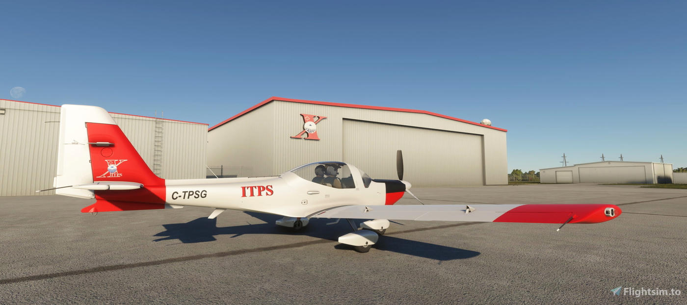 Grob Tutor G115-E C-TPSG for Microsoft Flight Simulator | MSFS