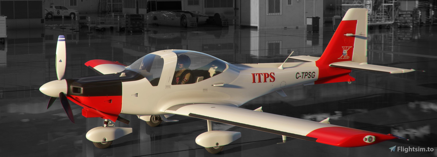 Grob Tutor G115-E C-TPSG for Microsoft Flight Simulator | MSFS