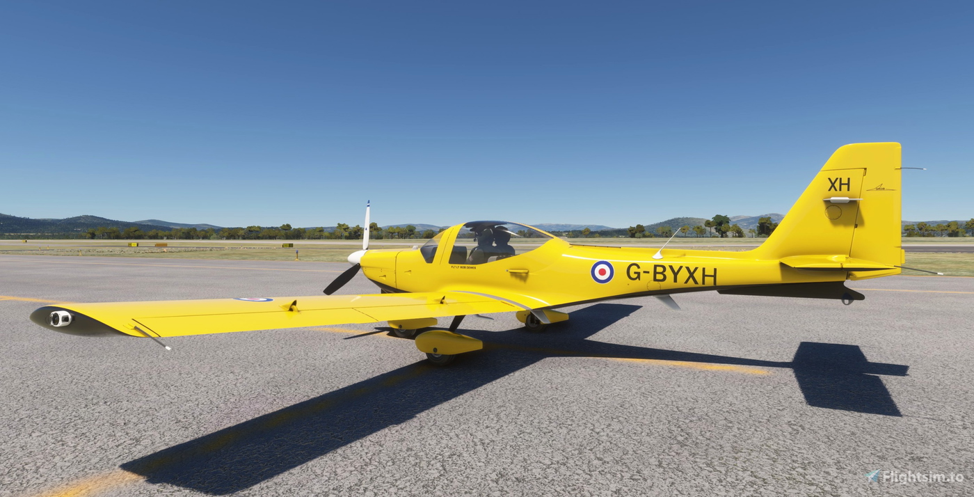 Grob Tutor G-BYXH for Microsoft Flight Simulator | MSFS