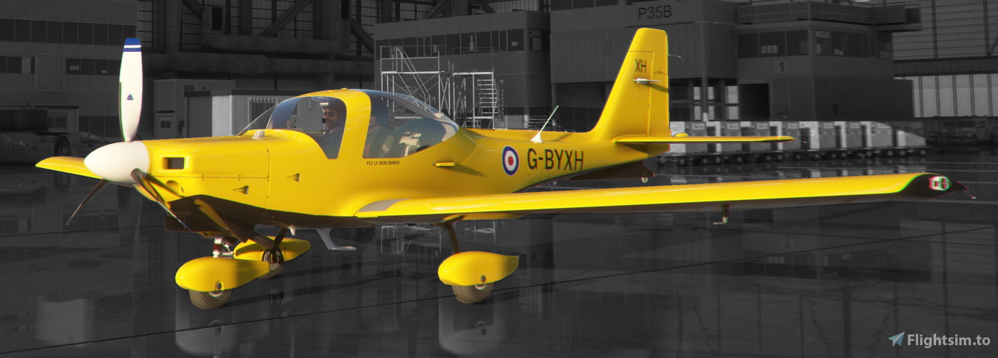 Grob Tutor G-BYXH for Microsoft Flight Simulator | MSFS