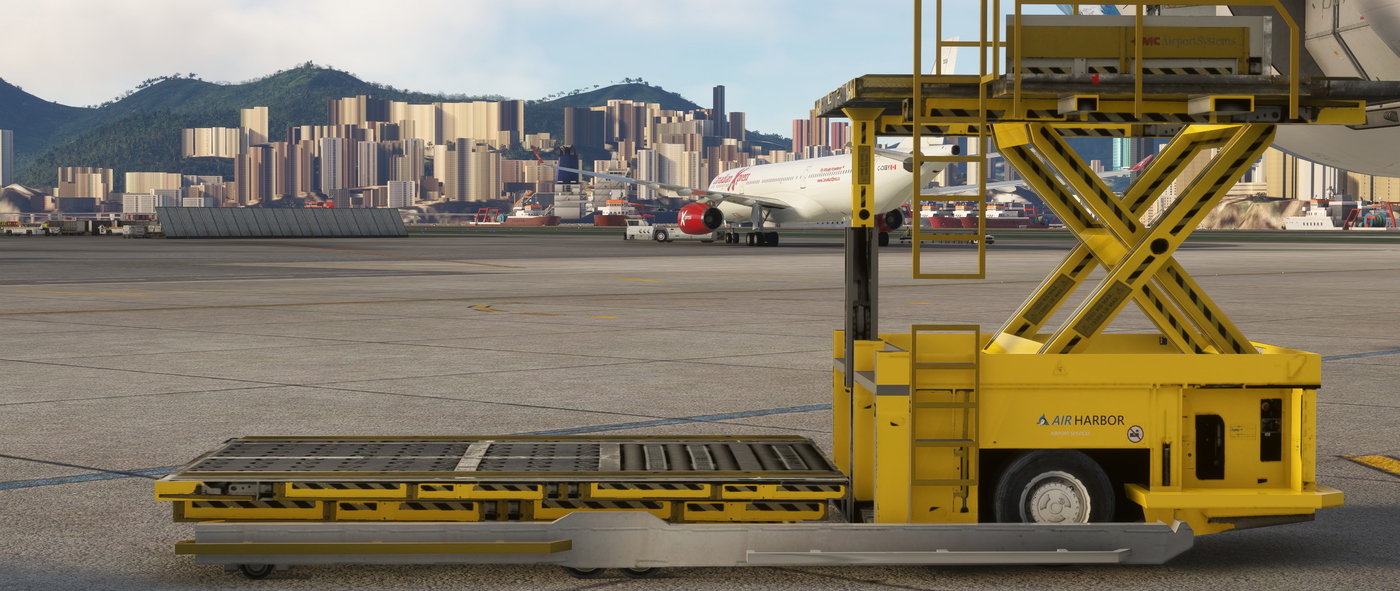 [Ground Handling] AIR HARBOR Addon for PMDG B777-300ER for Microsoft ...