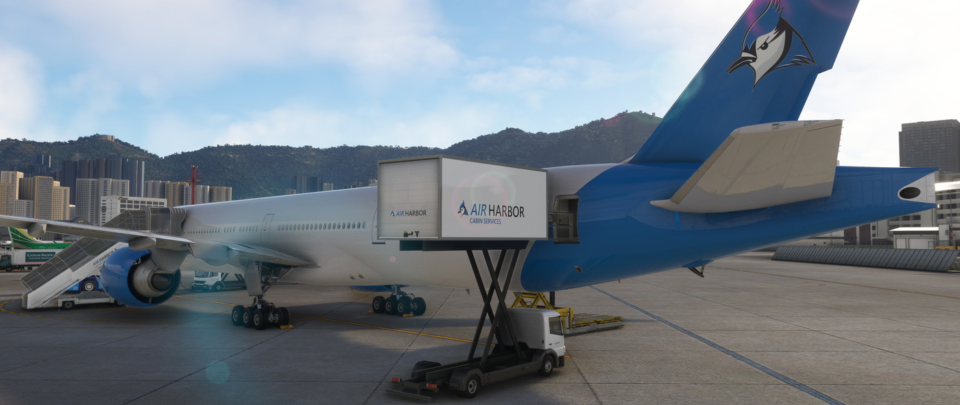 [Ground Handling] AIR HARBOR Addon for PMDG B777-300ER for Microsoft ...