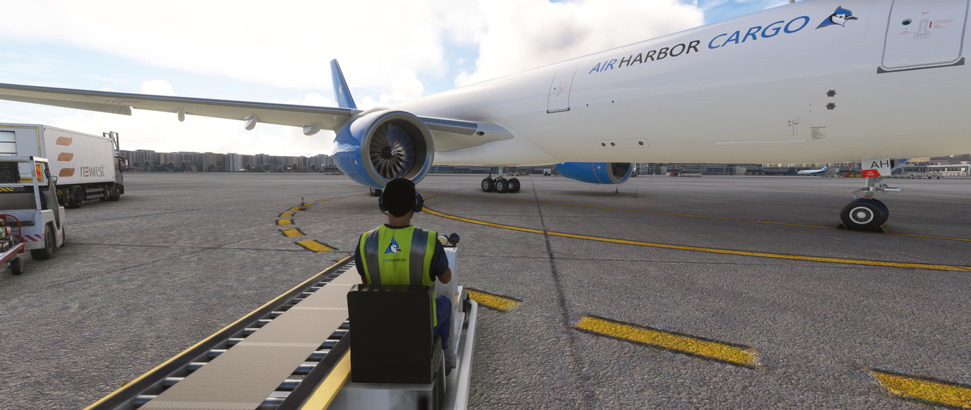 [Ground Handling] AIR HARBOR Textures for Microsoft Flight Simulator | MSFS