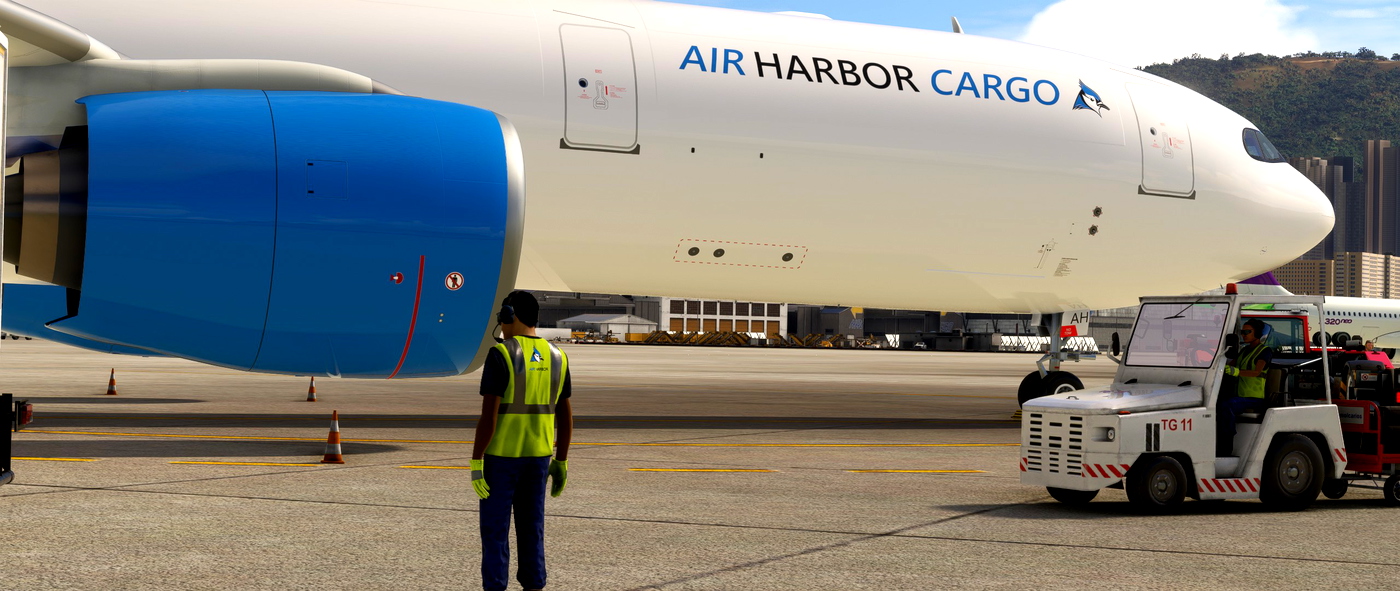 [Ground Handling] AIR HARBOR Textures for Microsoft Flight Simulator | MSFS