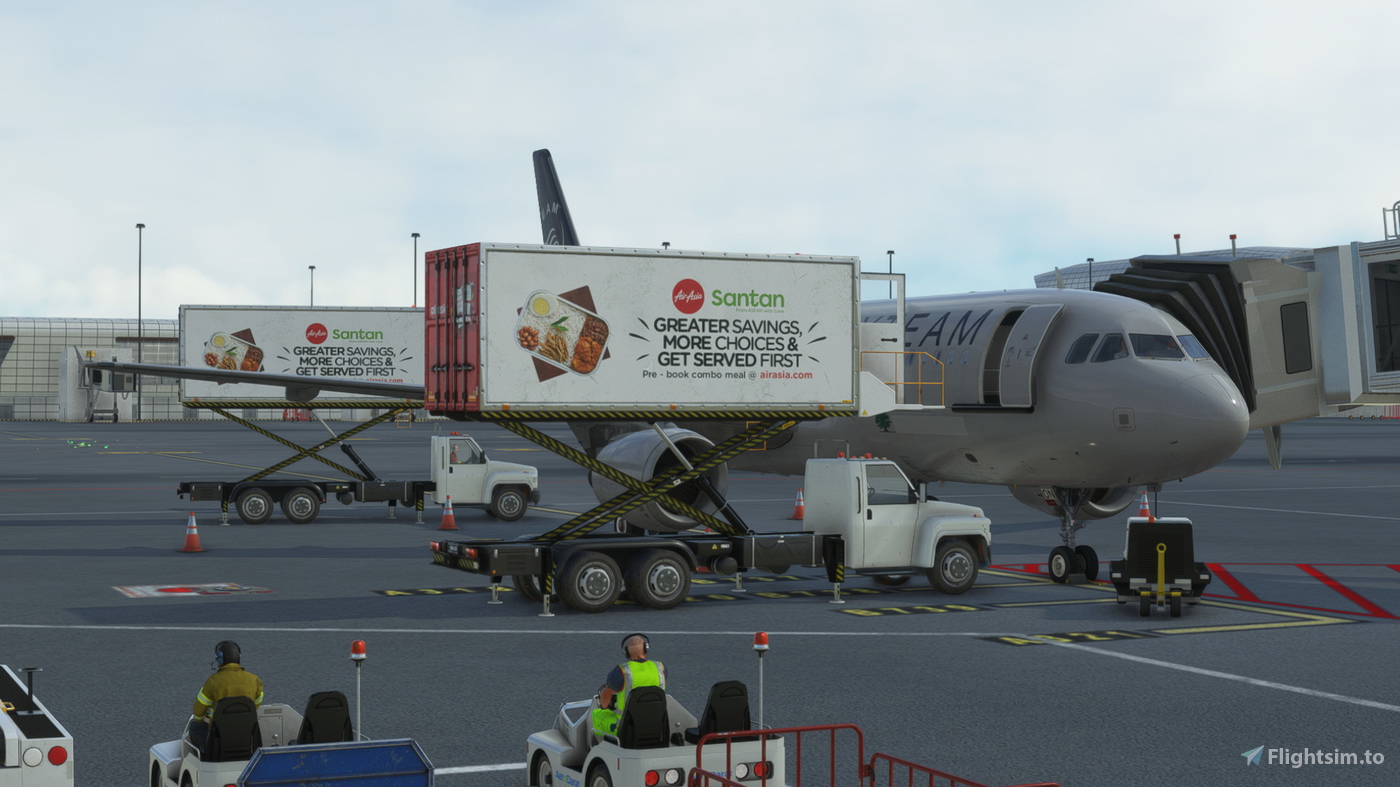 Ground Team Red , Aero Darat ,POS Aviation ,Malindo Air and Senai ...